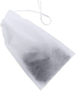 Amazon.com: 100 Pcs Disposable Tea Bags Filter Bags for Loose Tea with ...