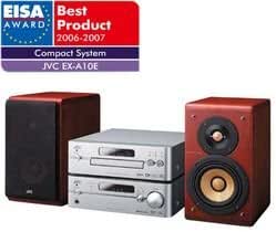 JVC EX-A 10 Compact System Silver/Cherry: Amazon.co.uk: Electronics & Photo