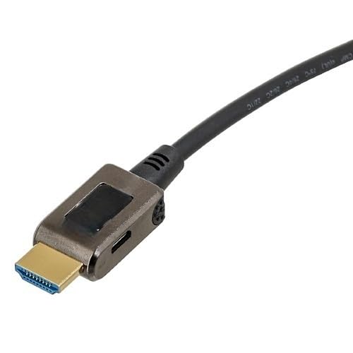 Amazon.com: HCHX20BK 20ft Active Optical HDMI Cable, Black, 4K UHD ...