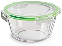 Curver Glass Airtight Food Storage Container- 1L Capacity with Clip ...