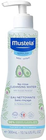 Amazon.com: Mustela Baby Cleansing Water - No-Rinse Micellar Water ...