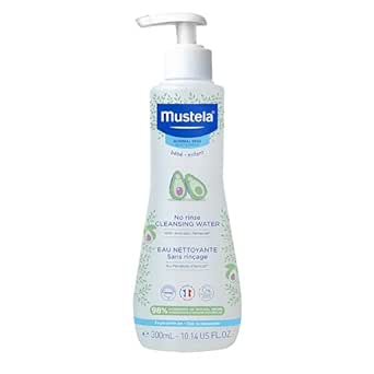 Amazon.com: Mustela Baby Cleansing Water - No-Rinse Micellar Water ...