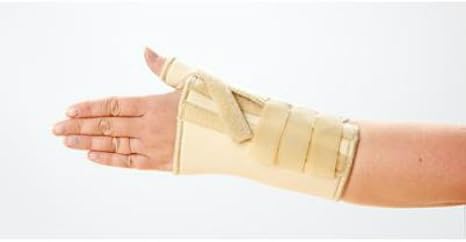 Physio-Med Neoprene Wrist Splint with Thumb Extension in Large for Left ...