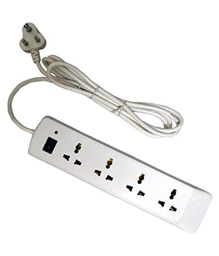 Buy Extension Cord with 4 Switch 4 Socket 4 Core Long Wire Online at ...