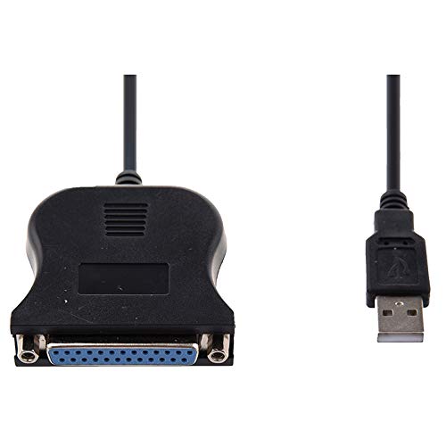 2X(Black USB Parallel (D-SUB25 pin) Conversion Printer Cable T5W2 ...