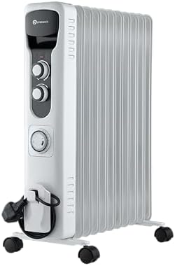 Pro Breeze Oil Filled Radiator with 11 Fins - Slim Electric Radiator ...