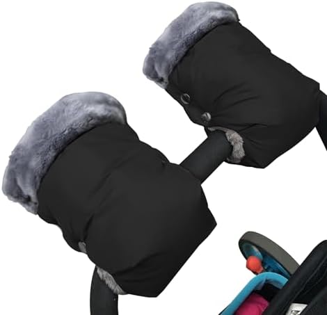 Amazon.com : Baby Stroller Gloves, Extra Thick Stroller Hand Muff ...