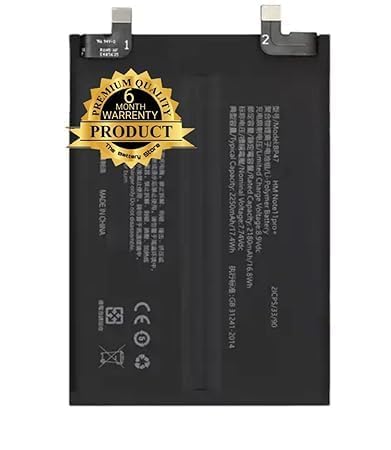 THE BATTERY STORE® Original BP47 Battery for Xiaomi 11i Battery with 6 ...