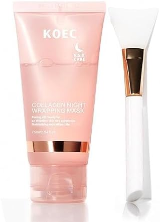 Amazon.com : Medicube Collagen Overnight Wrapping Peel Off Facial Mask ...