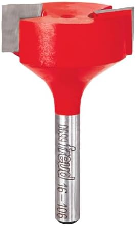 Freud 16-106 1-1/4-Inch Diameter by 1/4-Inch Mortising Router Bit ...