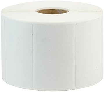 Amazon.com : 4 Rolls 2-1/4" x 1-1/4" Direct Thermal Barcode 1000 White ...