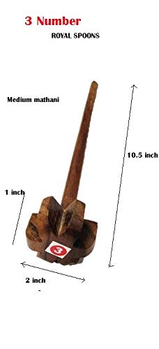 Buy ARMAN SPOONS - Believe in Quality Mini Wooden Glass RAVAI/Wooden ...