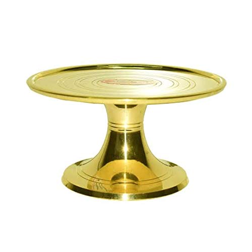 Buy GKS Brass Idol Stand/Deepak Stand - Multipurpose(Medium, Gold ...