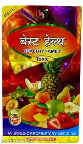 Buy AYURVEDIC BEST HEALTH TONIC SYRUP 450ML PACK OF 2 Online at Low ...