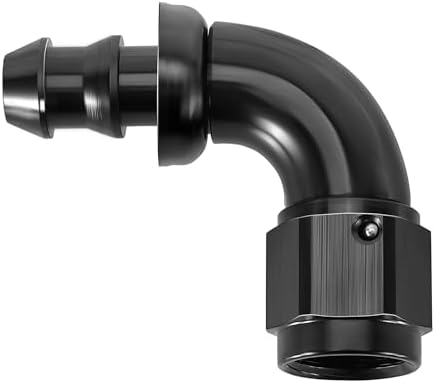 Amazon.com: EVIL ENERGY 6AN 90 Degree Push Lock Fitting One Piece Full ...