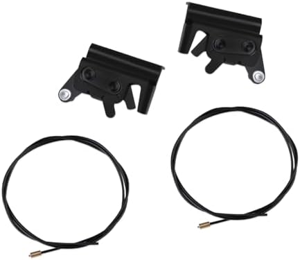 Amazon.com: Ciuouient 2pcs Rear Door Rotary Latches and 2pcs Rotary ...