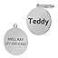Stainless Steel Personalized Dog ID Ttag,Custom Laser Engraving of up ...