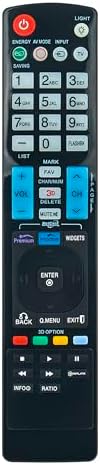 Amazon.com: AKB72914041 Replace Remote Control fit for LG LED LCD ...