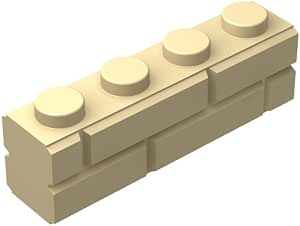 Amazon.com: Classic Beige Bricks Bulk,300 Pcs Masonry Profile Bricks ...