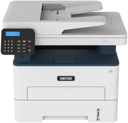 Xerox B225/DNI Multifunction Monochrome Printer, Print/Scan/Copy, Black ...