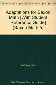 Saxon Math 5: Student Workbook B, Adaptation: Saxon Publishers ...