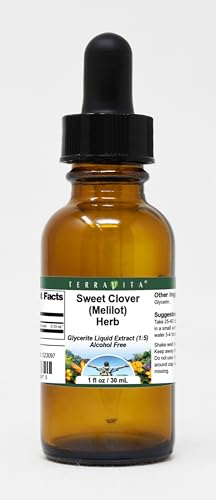 Sweet Clover (Melilot) Herb Glycerite Liquid Extract (1:5) - No Flavor ...
