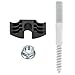 Amazon.com: Spare Hardware Parts MALM Headboard Bed Frame Parts Combo ...