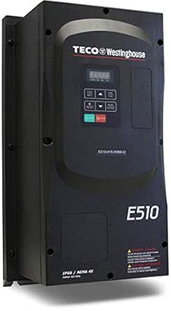 Teco Variable Frequency Drive, 20 HP, 460 Volts 3 Phase Input, 460 ...