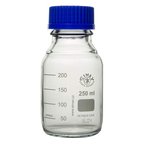 Simax 2070/50 Reagent Glass Bottle, 50 mL (Pack of 10) : Amazon.de ...