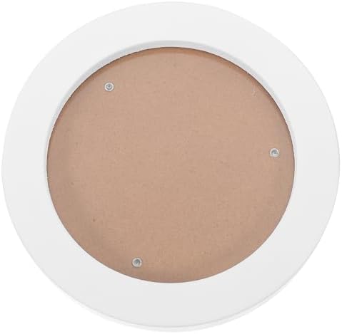 Amazon.com - Cabilock 6.10 Inch Round Wooden Photo Frame Hanging Wall ...