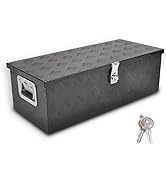 Amazon.com: 8SC82 16 Inch Black Aluminum Tool Box 5 Bar Tread ToolBox ...