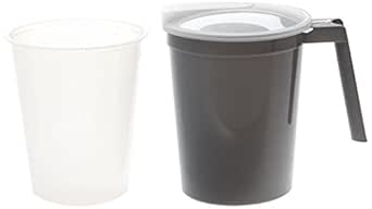 Medline DYK100CMPLS Shrink Wrapped Water Pitcher and Plastic Liner ...