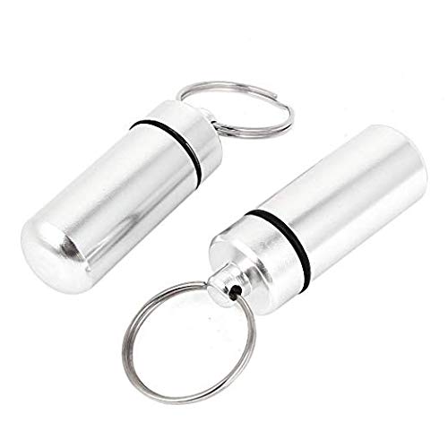 Amazon.com: JDYYICZ Aluminum Waterproof Pill Bottle Drug Holder ...