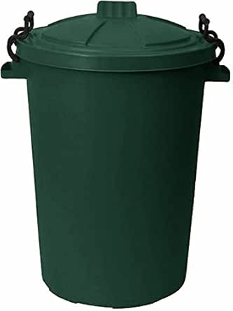 50L Plastic Bin/Waterproof/Rodent Proof/Ideal for Outdoor/Animal Feed ...