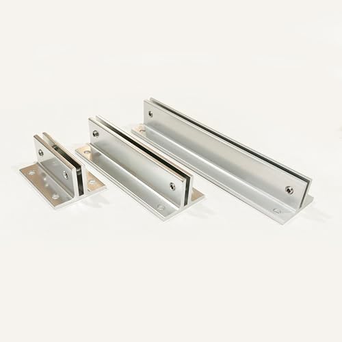 Snapklik.com : 2-Pack: 4" Premium Polished Aluminum Sign Mount Bracket ...