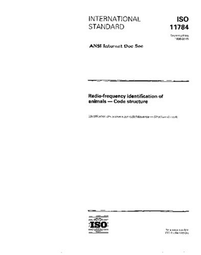 ISO 11784:1996, Radio frequency identification of animals - Code ...