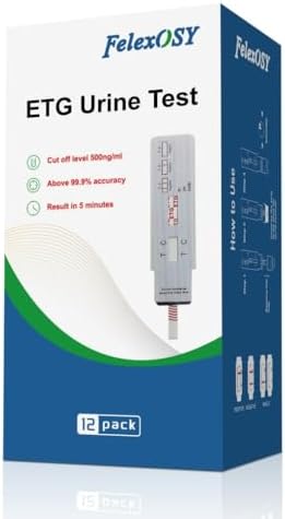 Amazon.com: FelexOSY ETG Alcohol Urine Test Strips- at Home Testing Dip ...