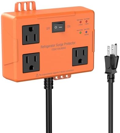 Amazon.com: Refrigmatic WS-36300 Electronic Voltage & Surge Protector ...