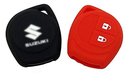 PERFECTSHOPPE Car Silicone Key Cover for 2 Button Remote Key for Maruti ...