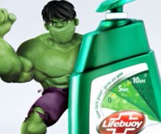 Lifebuoy Color Changing Handwash Pump - 200 ml (with Free Hulk Toy ...