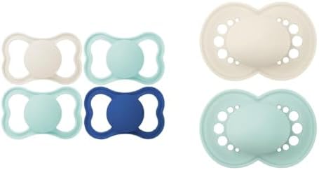 Amazon.com : MAM Air Matte Pacifiers, for Sensitive Skin, 6+ Months ...