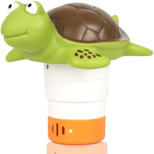 Amazon.com : Turtle Floating Pool Chlorine Dispenser 2 in 1 kit ...