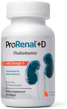 Amazon.com: ProRenal+D with Omega-3 Fish Oil Kidney Multivitamin 30-Day ...