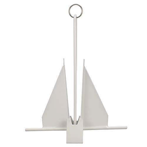 Snapklik.com : 41727 Utility Anchor Â PVC Coated Â 8 Pounds Â White Â ...
