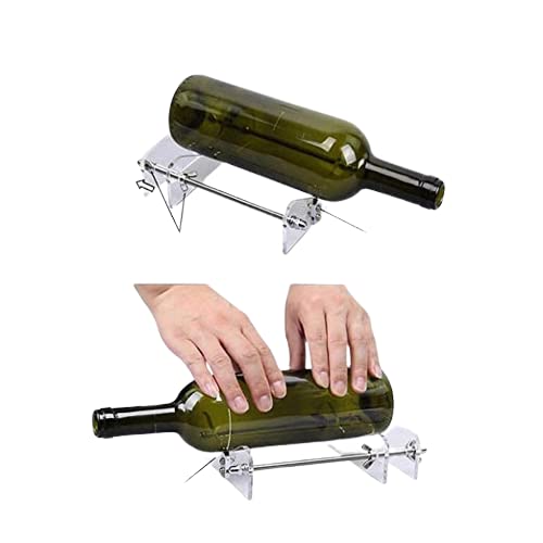 DIY Jars Cutting Glass Wine Bottle Cutter Machine Tool Kit for Home Bar ...