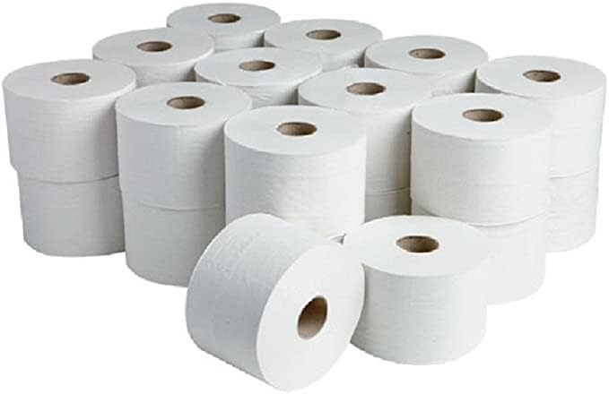 24 Micro Mini Toilet Roll 2 Ply 100M Pure Paper Micro Twin Jumbo Style ...