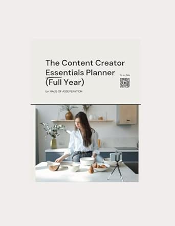 The Content Creator Essentials Planner (Full Year): Organize Your Ideas, Schedule Your Posts ...