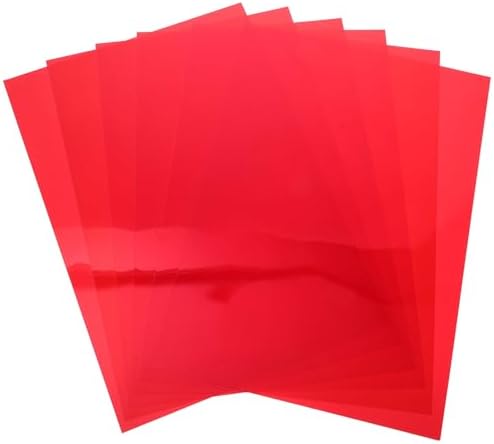 Amazon.com : 9 Pack Gel Filter Colored Overlays Correction Gel Light ...