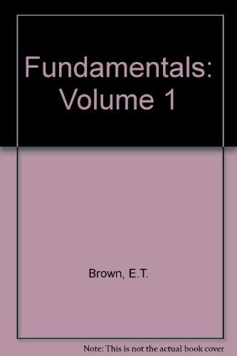 Buy Fundamentals: Volume 1 Book Online at Low Prices in India ...