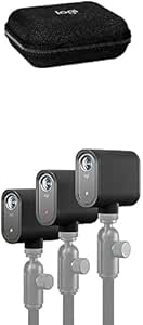 Logitech Mevo Start Case, Protective Zippered Soft Case and Logitech ...